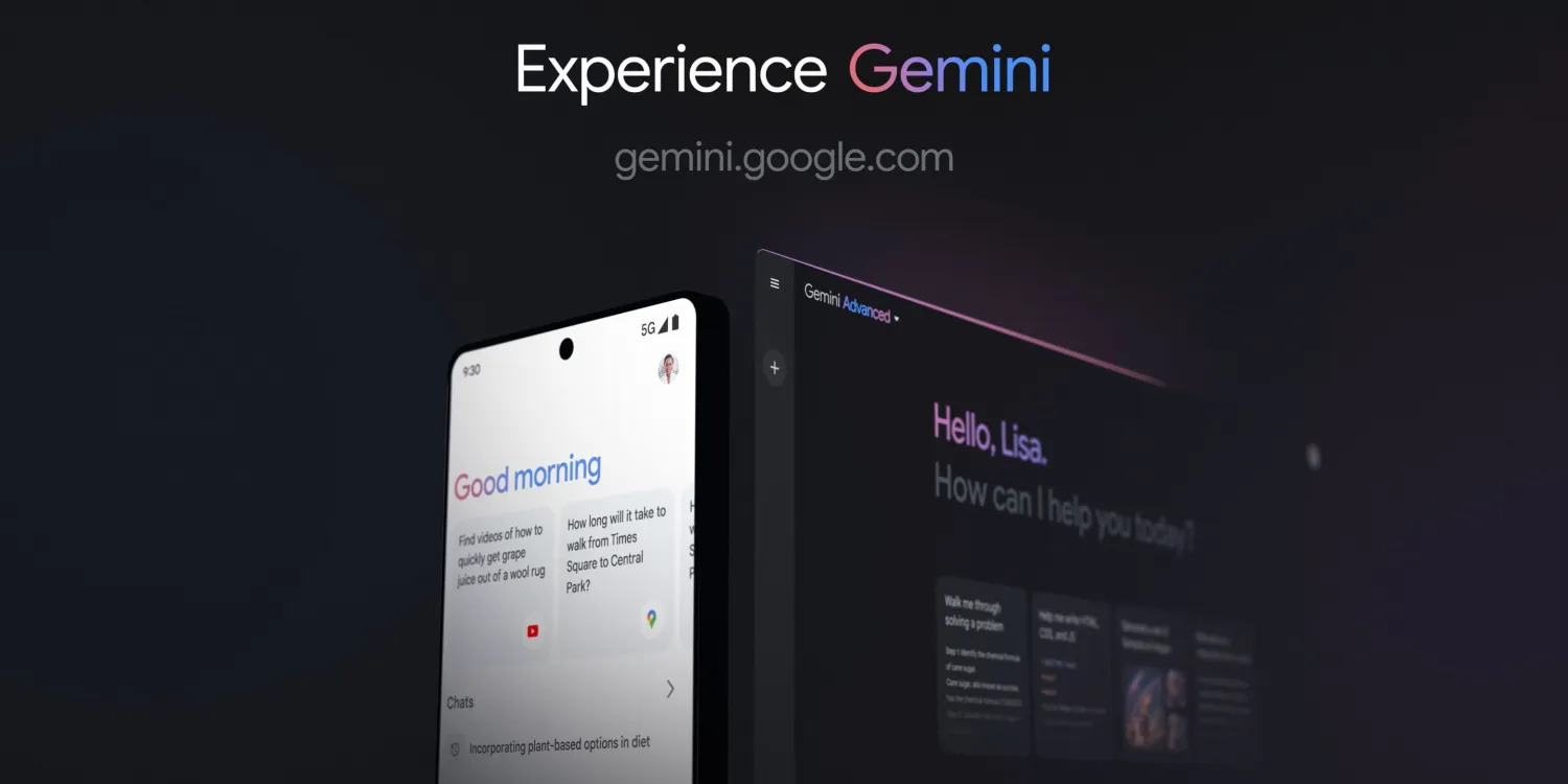 Google เปิดตัว Gemini ผู้ช่วยส่วนตัวเพิ่มความสะดวกในชีวิต! - CNXDEVSOFT